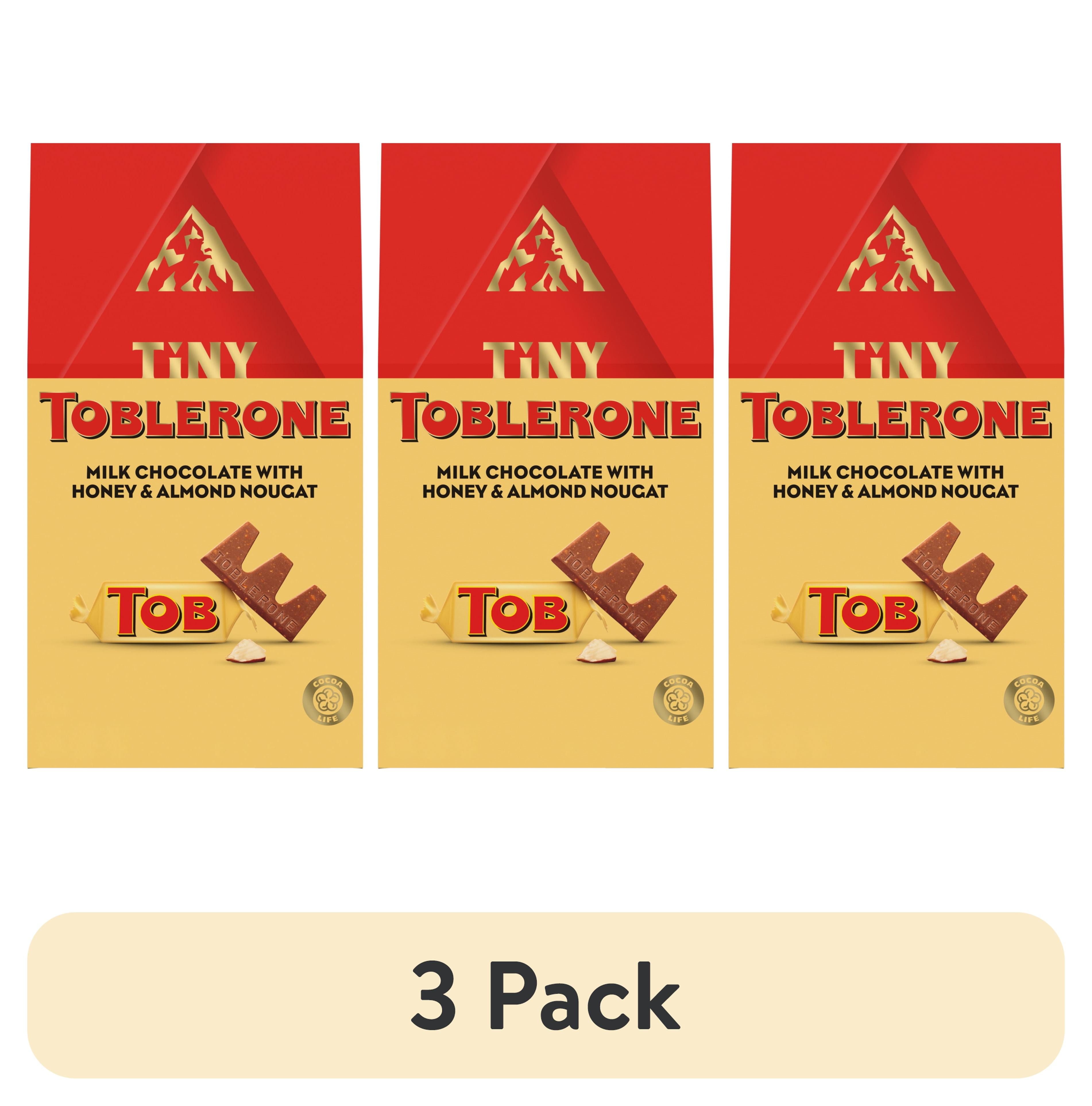 (3 pack) Toblerone Tiny Milk Chocolate Bars with Honey and Almond ...