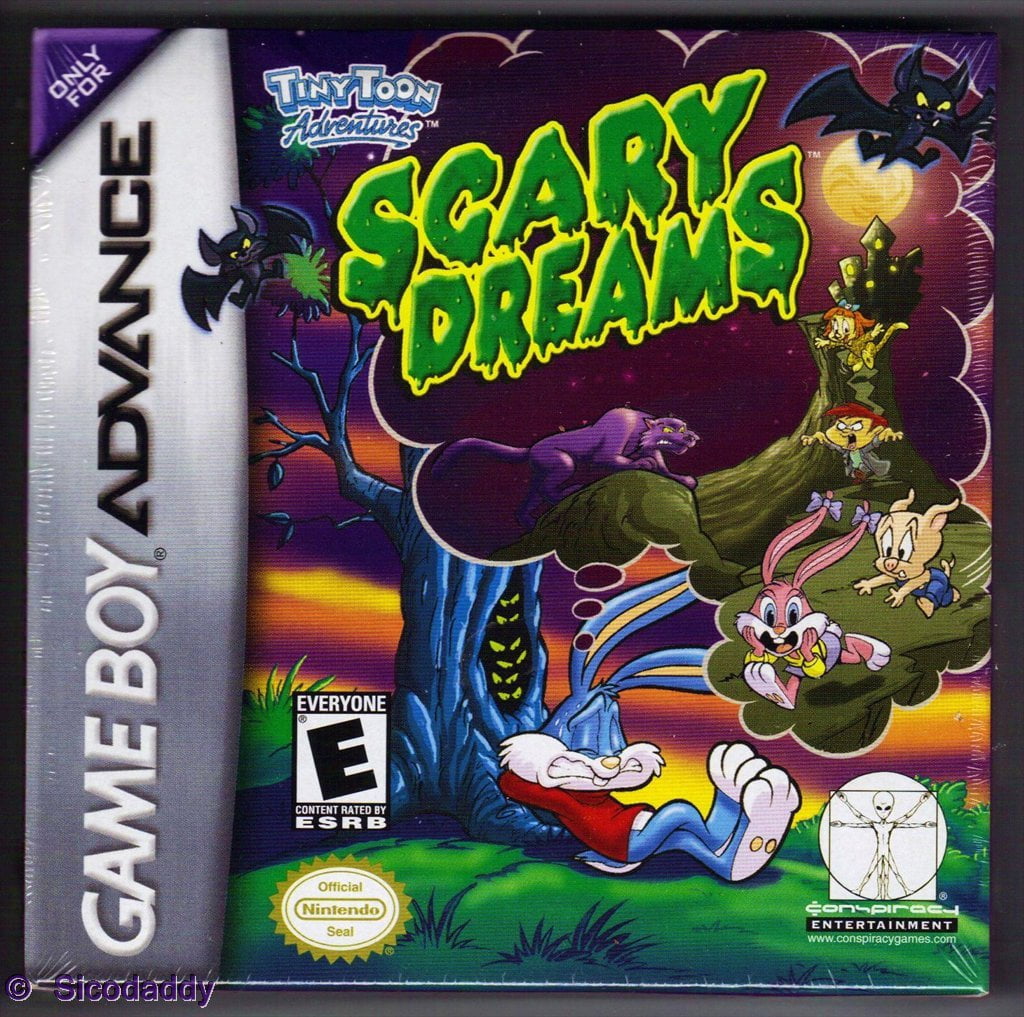 Tiny Toon Adventures: Scary Dreams - Game Boy Advance - Walmart.com