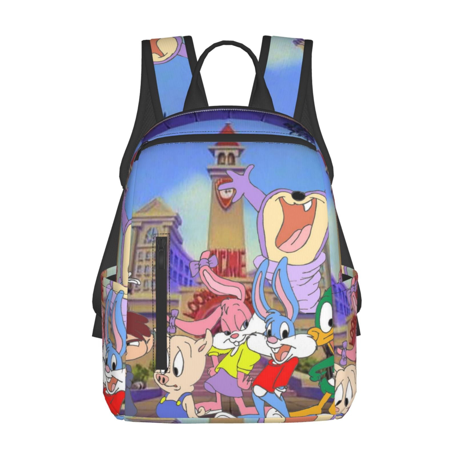 Tiny Toons Looniversity Adventure Backpack Bookbag School Bag Unisex ...