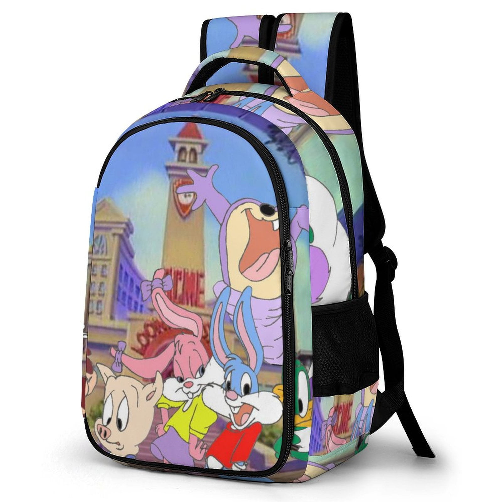 Tiny Toons Looniversity Adventure Backpack Multipurpose Daypack Large ...