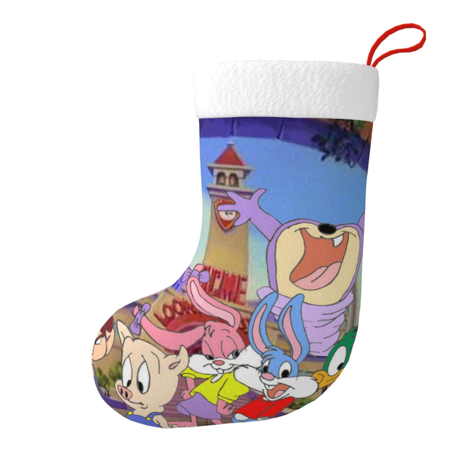 Tiny Toons Looniversity Adventure Christmas Stocking Fireplace Hanging ...