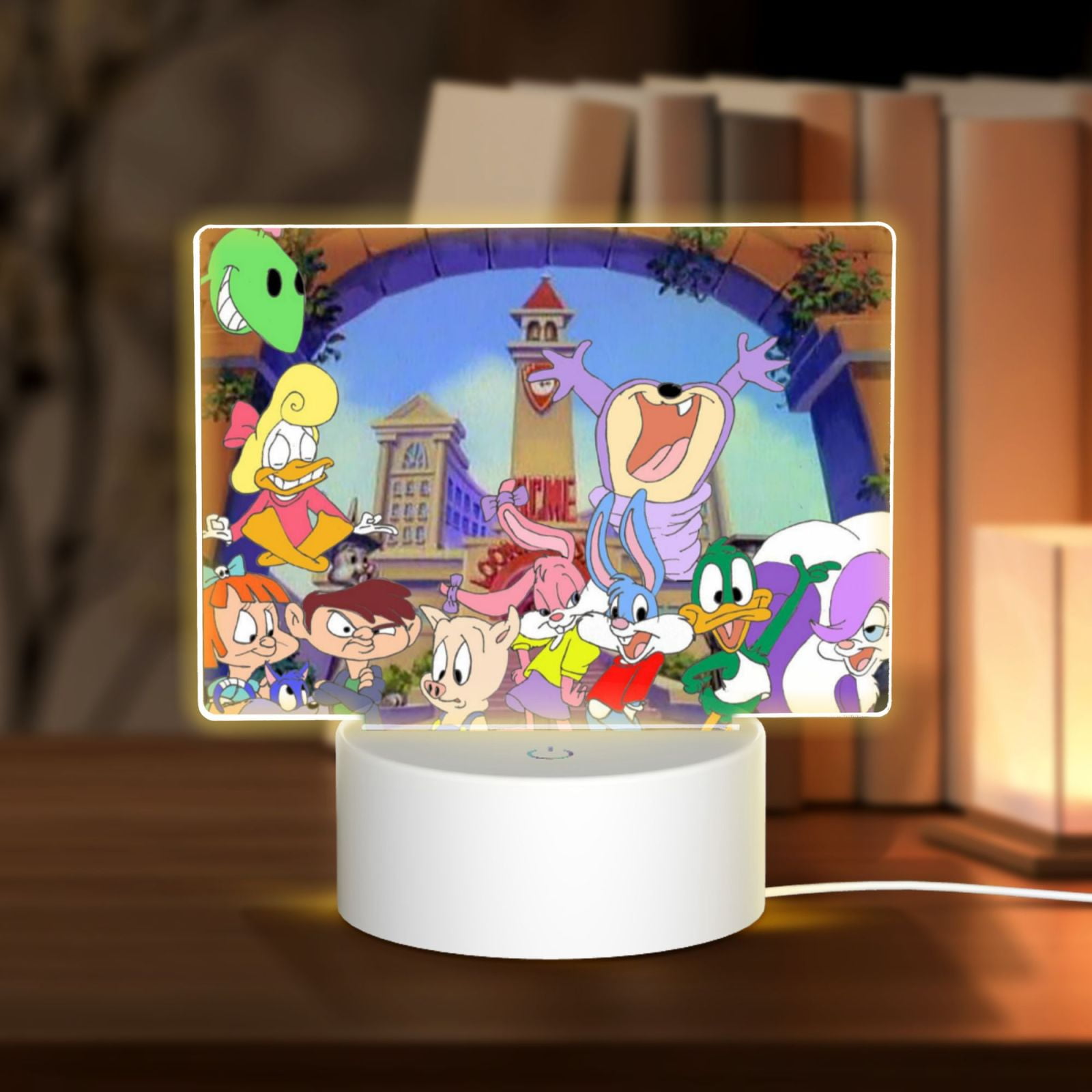 Tiny Toons Looniversity Adventure Rectangular Acrylic Night Light ...