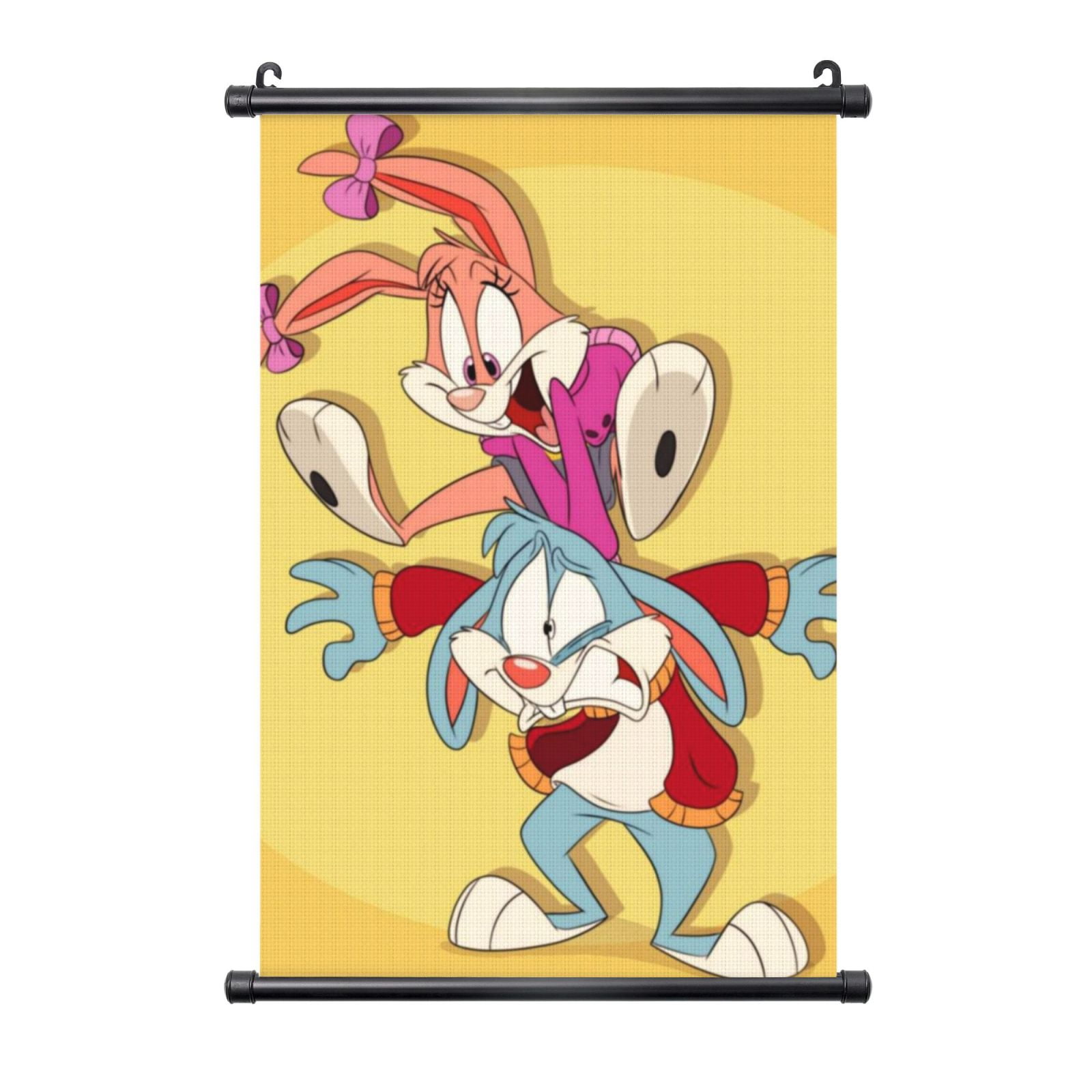 Tiny Toons Looniversity Animated Black Plastic Shaft Hanging Poster ...