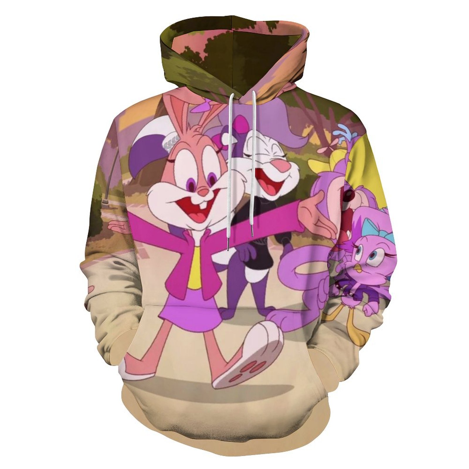 Tiny Toons Looniversity Cartoon Unisex Sweatshirts Hoodies 3D Printing ...