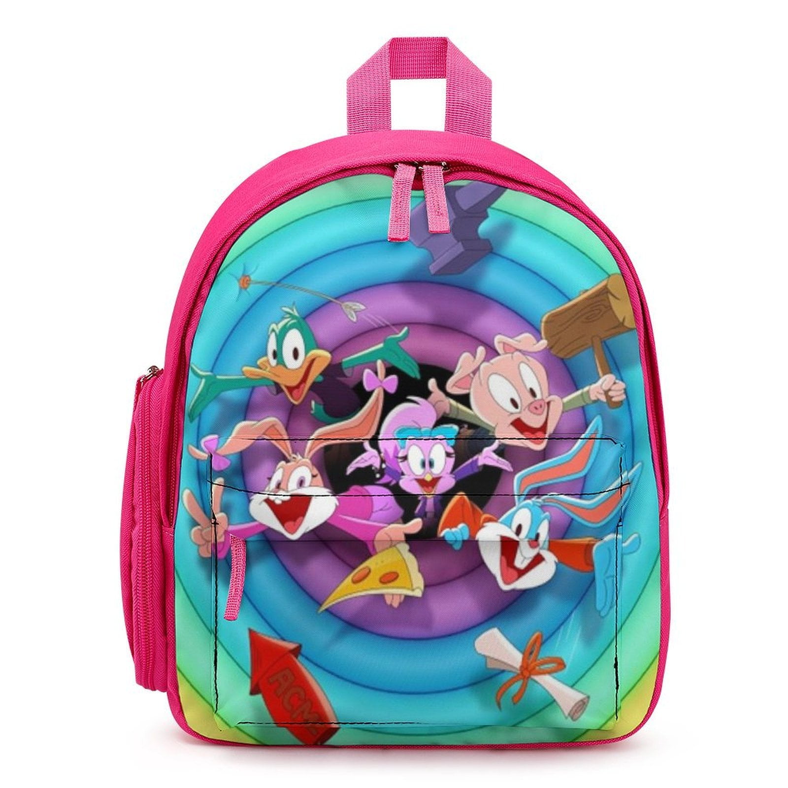 Tiny Toons Looniversity Poster Backpack Lightweight Adjustable Daypack ...