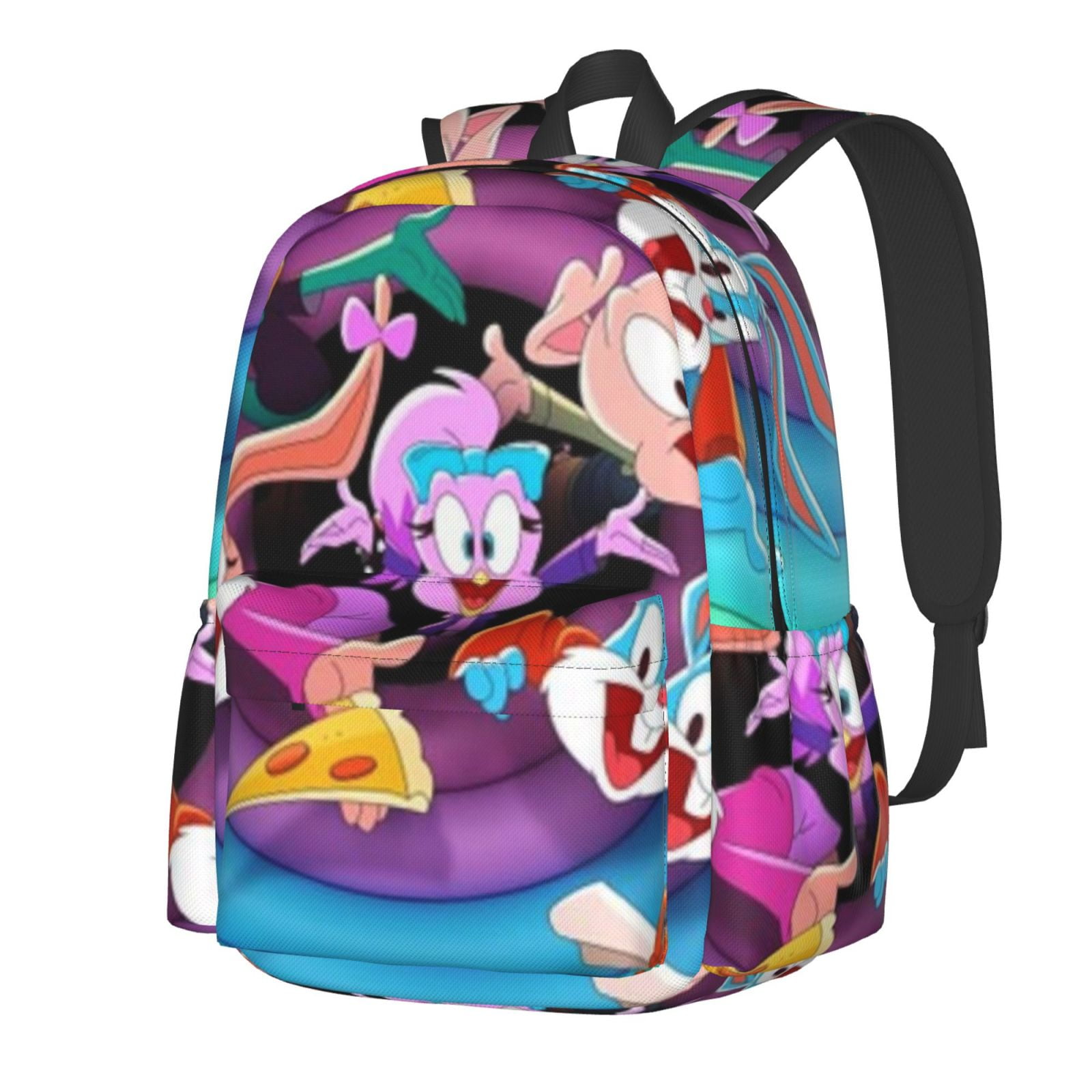 Tiny Toons Looniversity Poster Unisex Laptop Backpack Large Capacity ...