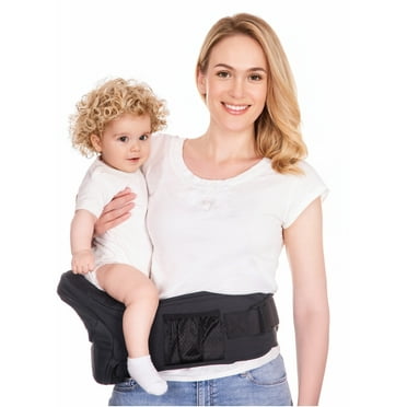 Kisdream Hip Seat Baby Carrier - Adjustable Waistband Toddler Waist ...