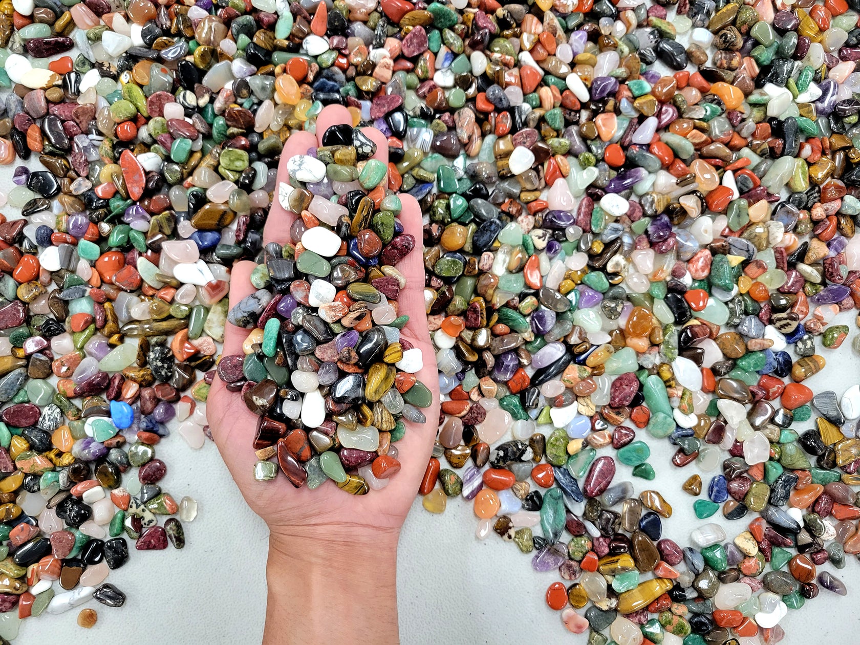 Tiny Tumbled Crystals Mix From South Africa Bulk Gemstones Mix ...