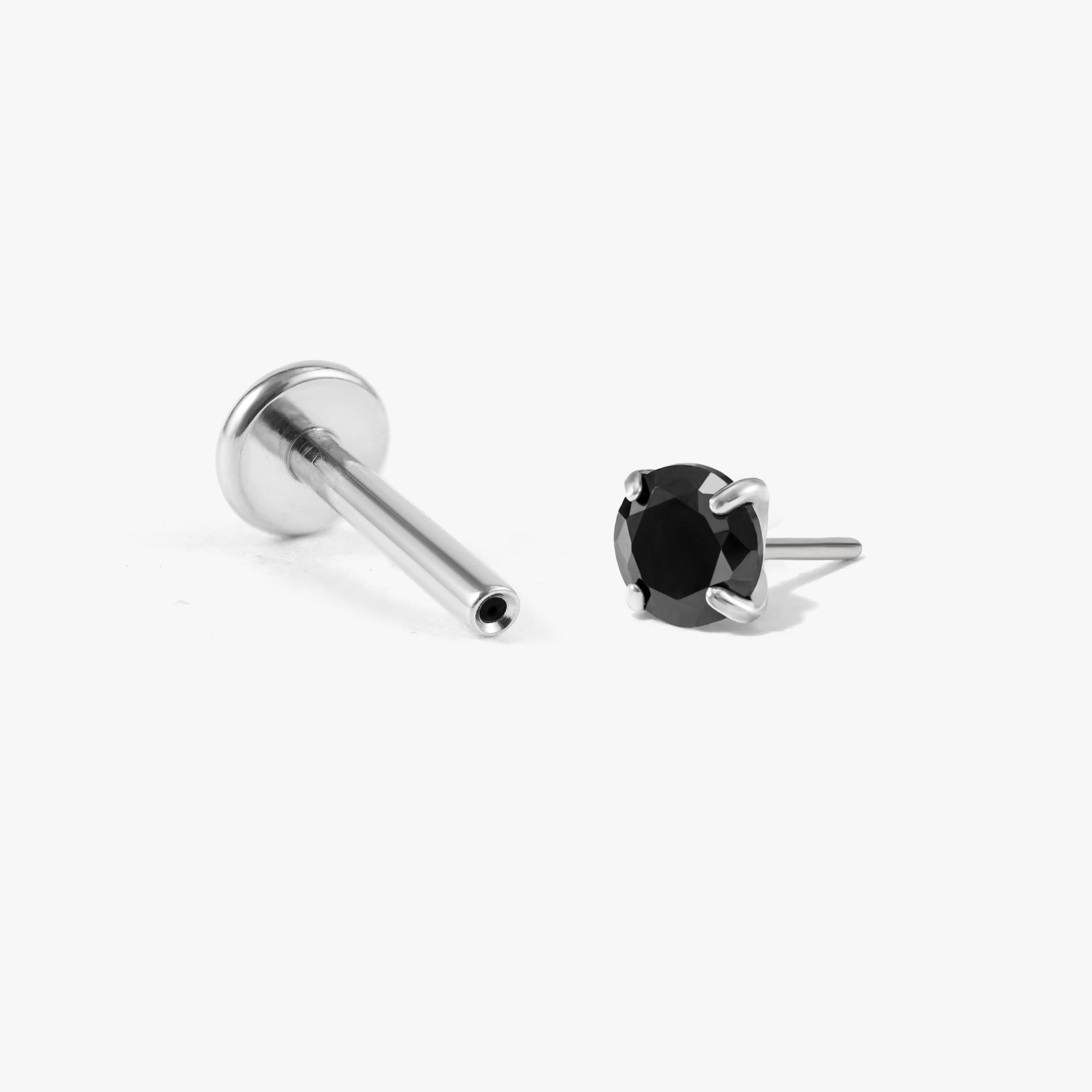 Tiny Twinkle Multi-color Push Pin Stud-Silver - Walmart.com