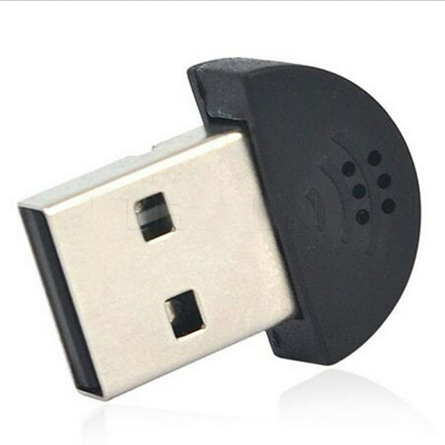 Tiny USB Microphone for Laptop PC Computer Desktop Audio Studio ...
