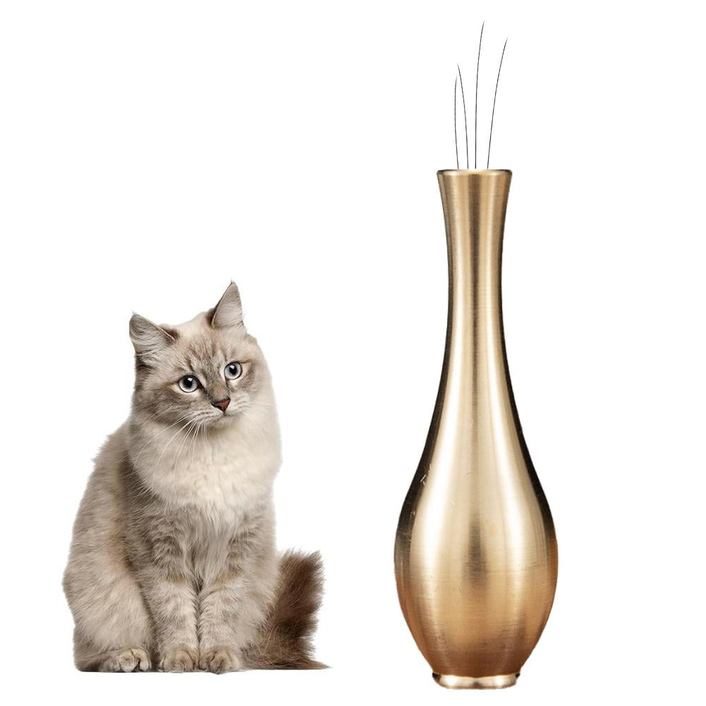 Tiny Vase for Cat Whisker,Brass Cat Whisker Vase,Miniature Vase,Cat ...