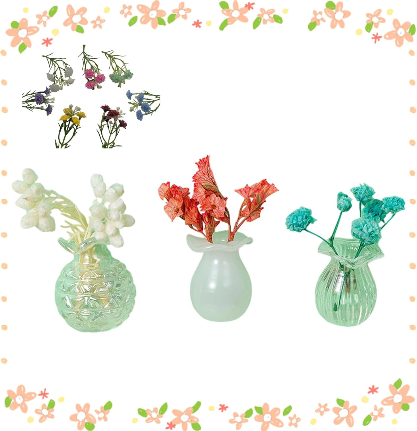 Tiny Vases Fridge Magnets, 2026 New Mini Ceramics Vase Fridge Magnet ...