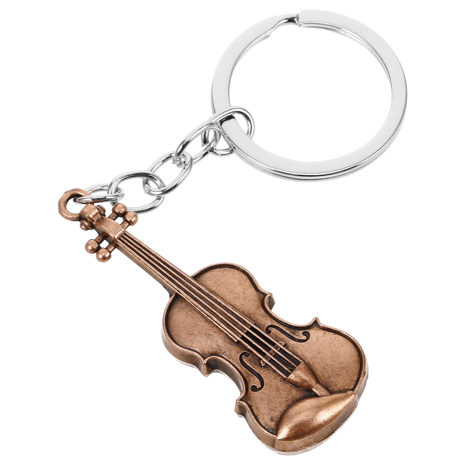 TOYMYTOY pendant keychains Violin Keychain Zinc Alloy 1Set - Walmart.com