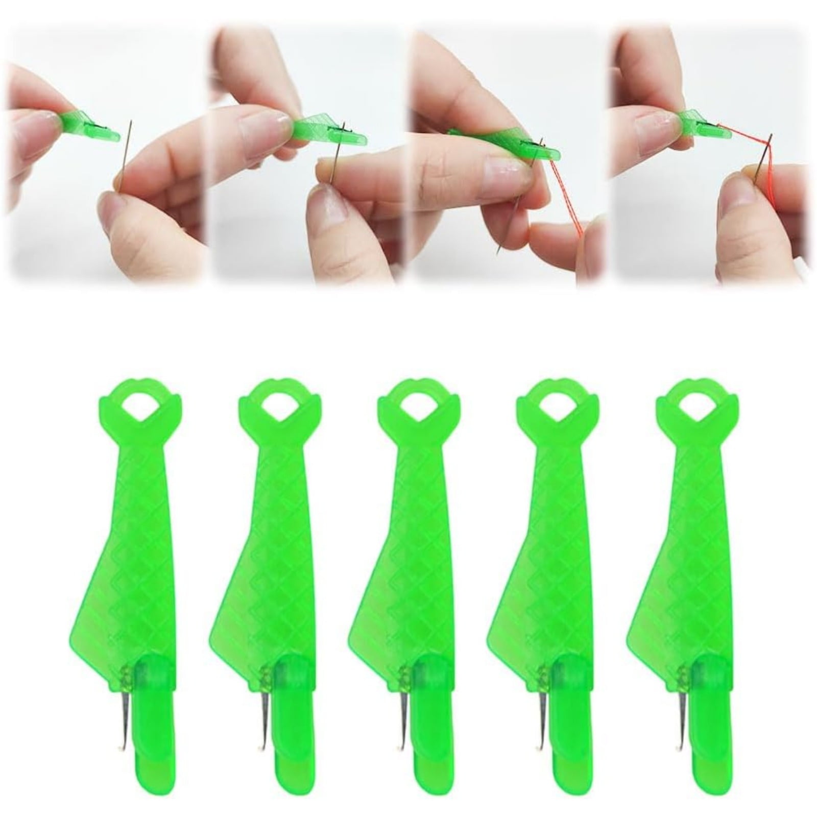 TinyGlam 2025 Fish Type Sewing Machine Needle Threader, New Automatic ...