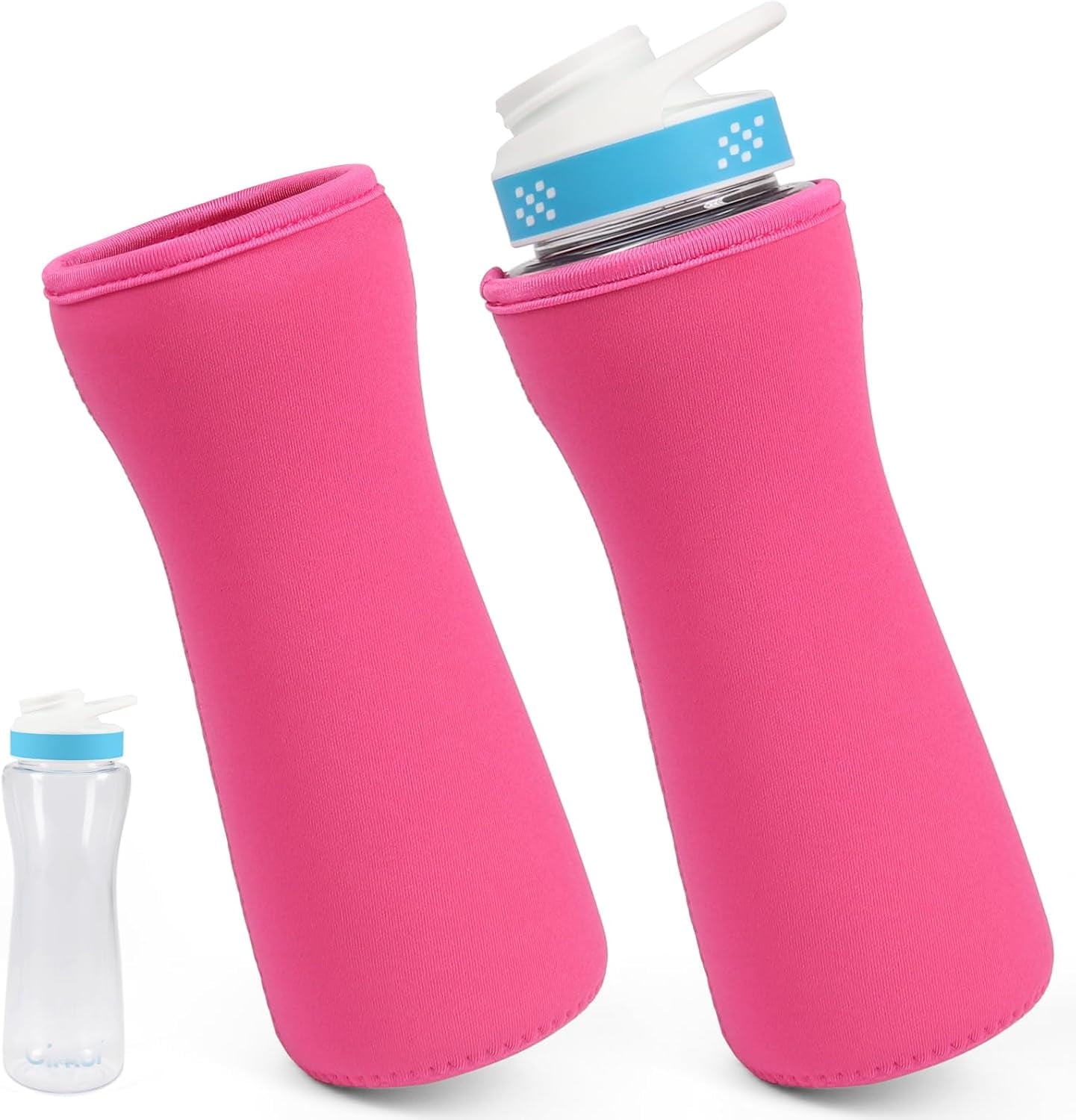 TinyGlam 2PCS Sleeve for Water Bottle 22 oz / 32 oz,Water Bottle Sleeve ...