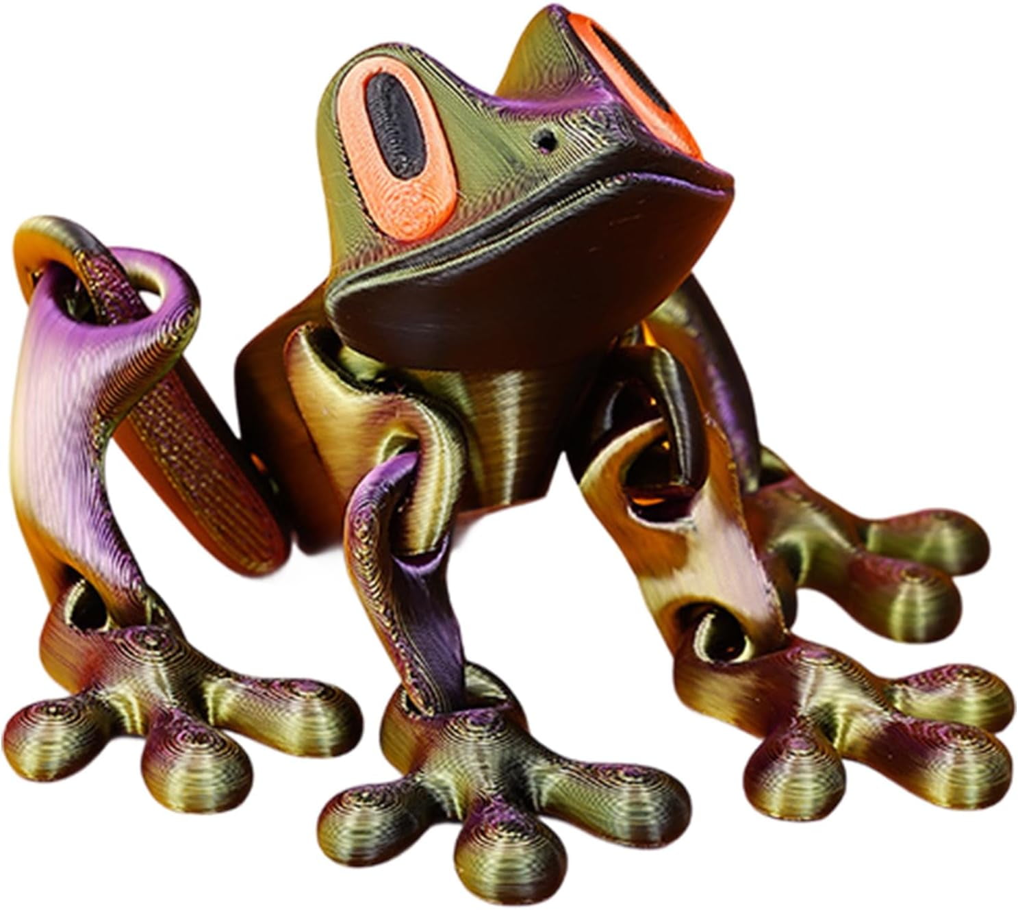 TinyGlam 3D Printed Magnetic Frog Refrigerator Magnet, 3D Fake Frog ...