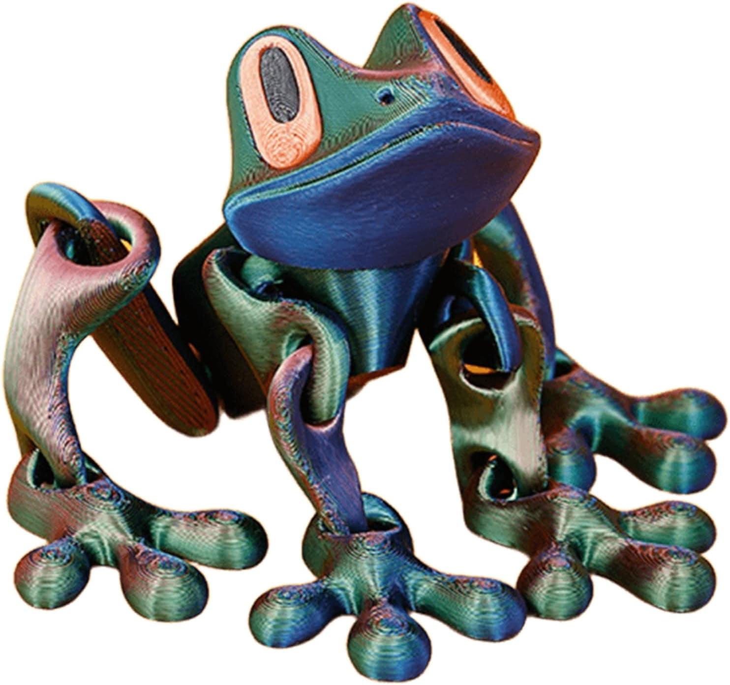 TinyGlam 3D Printed Magnetic Frog Refrigerator Magnet, 3D Fake Frog ...