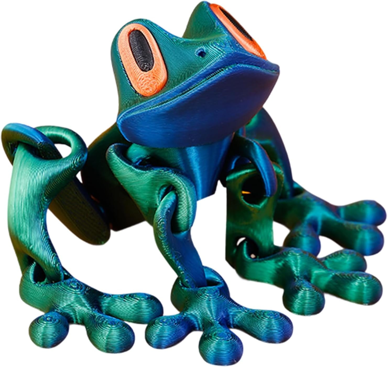TinyGlam 3D Printed Magnetic Frog Refrigerator Magnet, 3D Fake Frog ...