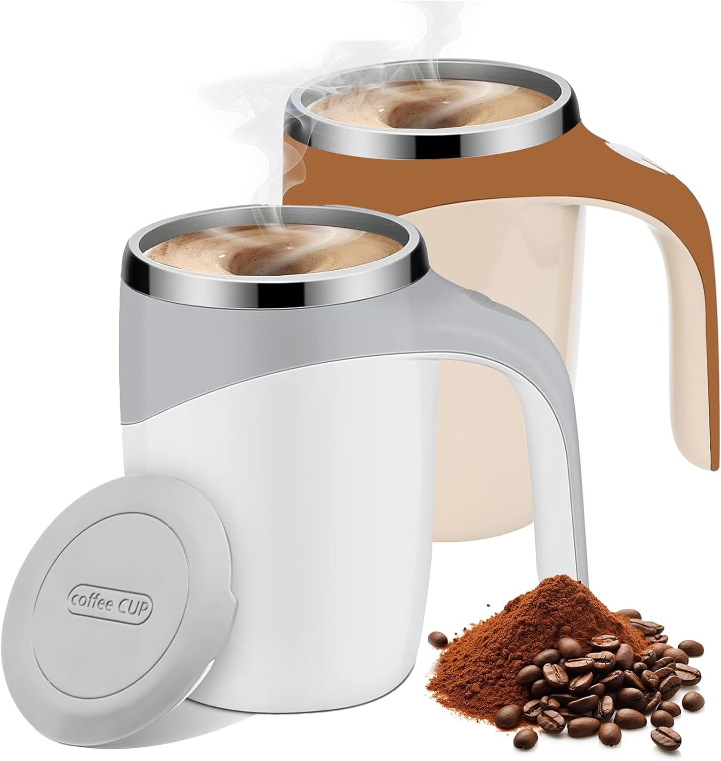 TinyGlam Automatic Magnetic Stirring Coffee Mug 2025 New Electric ...