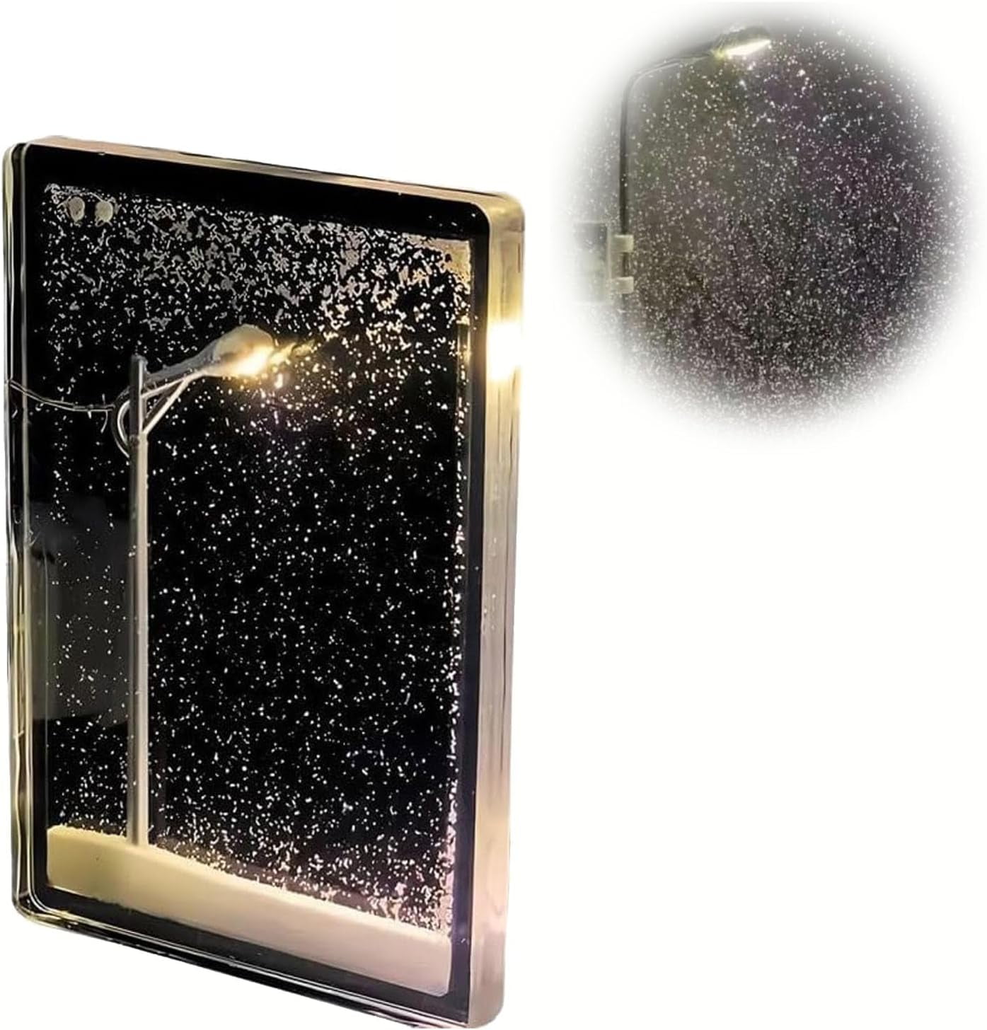 TinyGlam DIY Snow Scenery Night Light,Snow Scenery Night Light Street ...