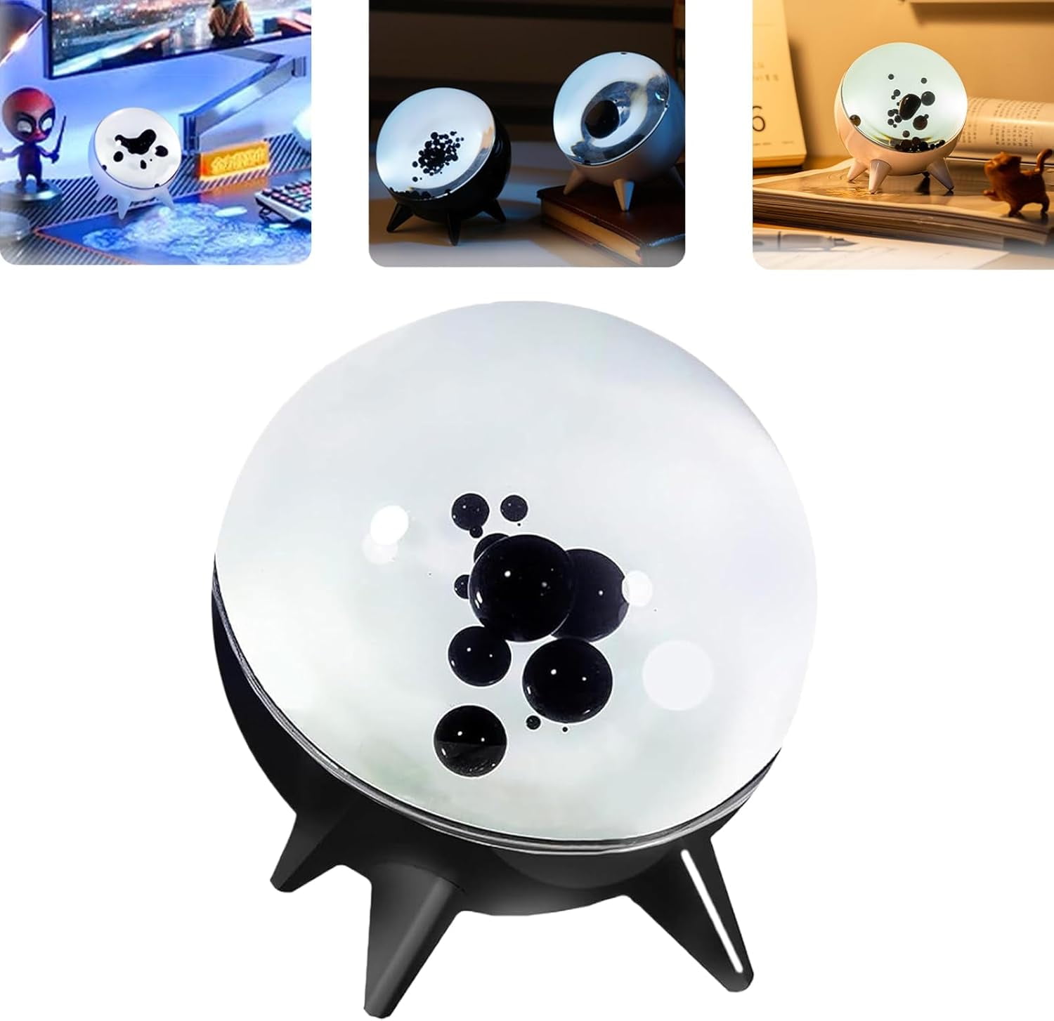 TinyGlam Ferrofluid Sound Visualizer, Dancing Ferrofluid Lamp with ...