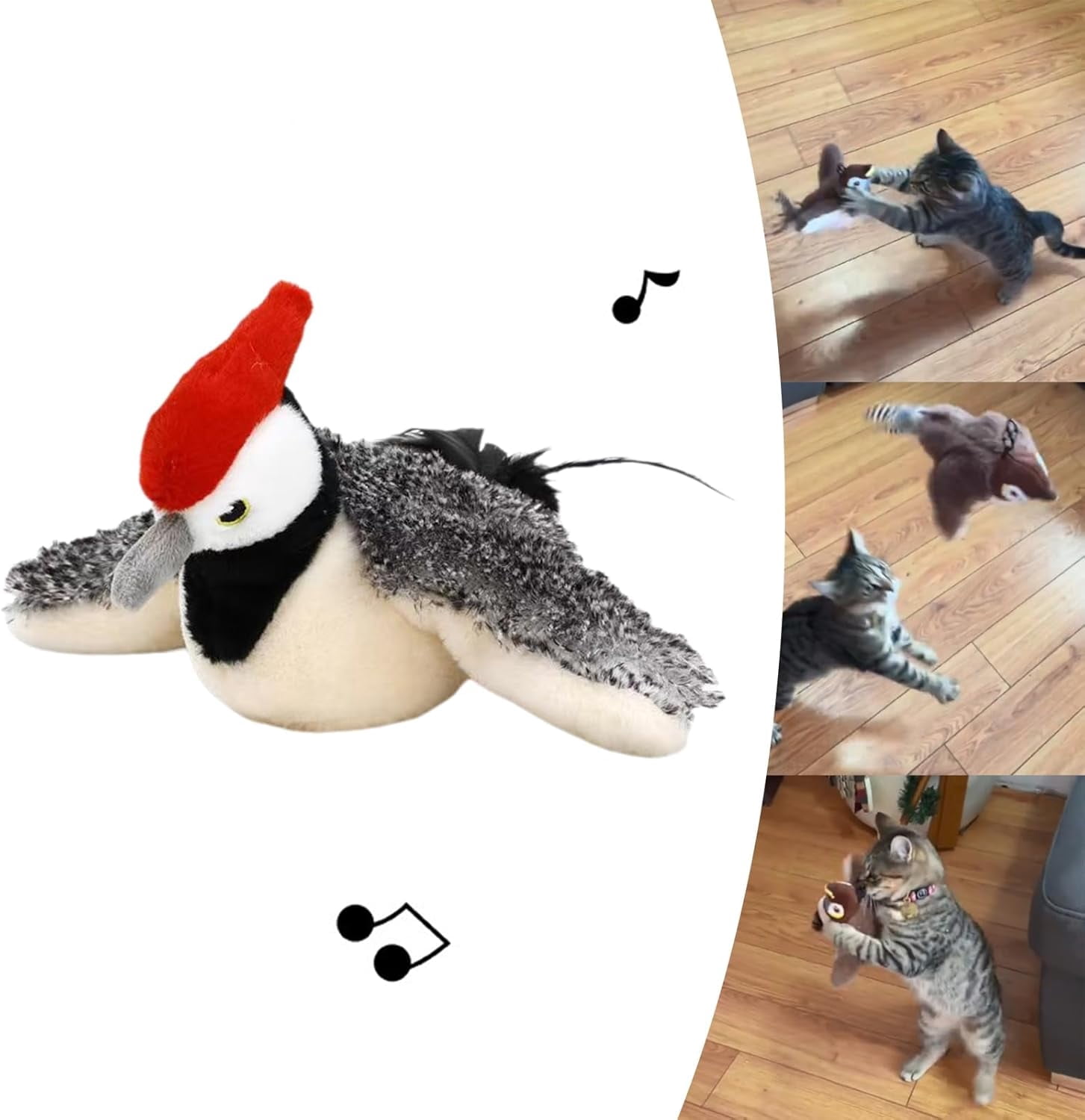 TinyGlam Flappy Chase Cat Toy, Flappy Chase Bird Cat Toy, FlappyChase ...