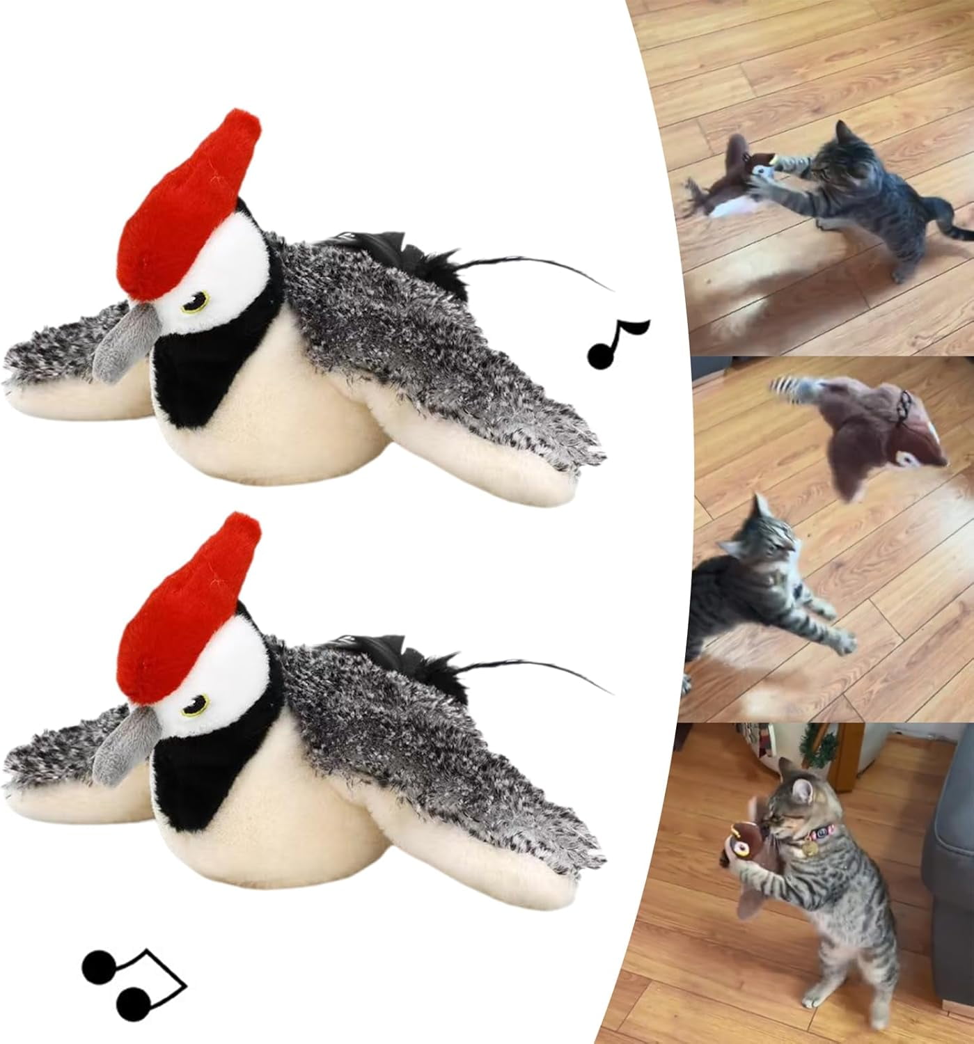 TinyGlam Flappy Chase Cat Toy, Flappy Chase Bird Cat Toy, FlappyChase ...
