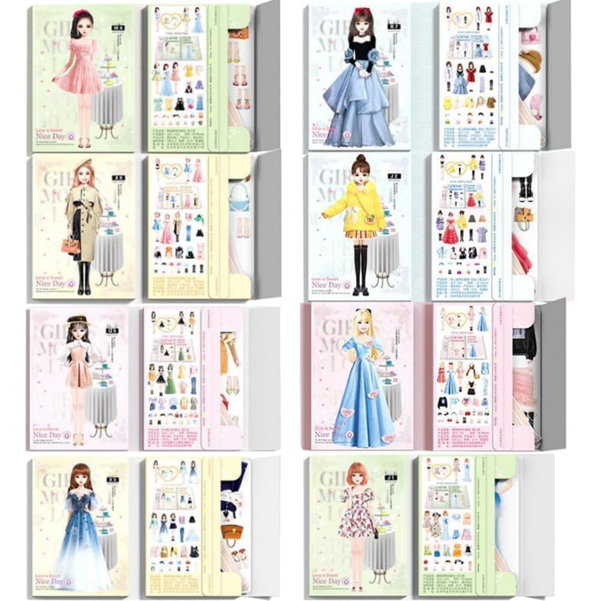 TinyGlam Magnetic Princess Dress Up Paper Doll, 2025 Paper Dolls ...