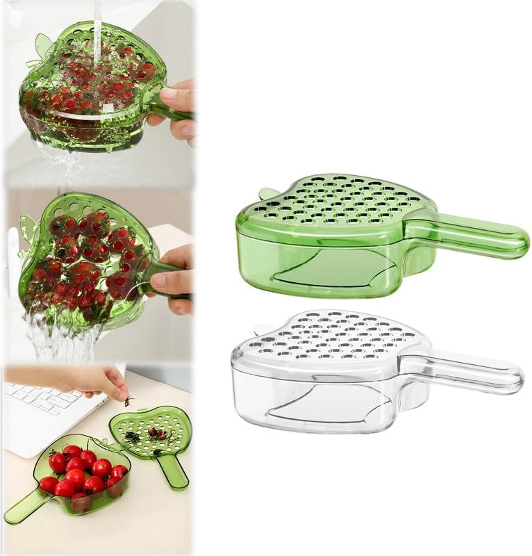 TinyGlam Multifunctional Fruit and Vegetable Washing Bowl with Lid ...