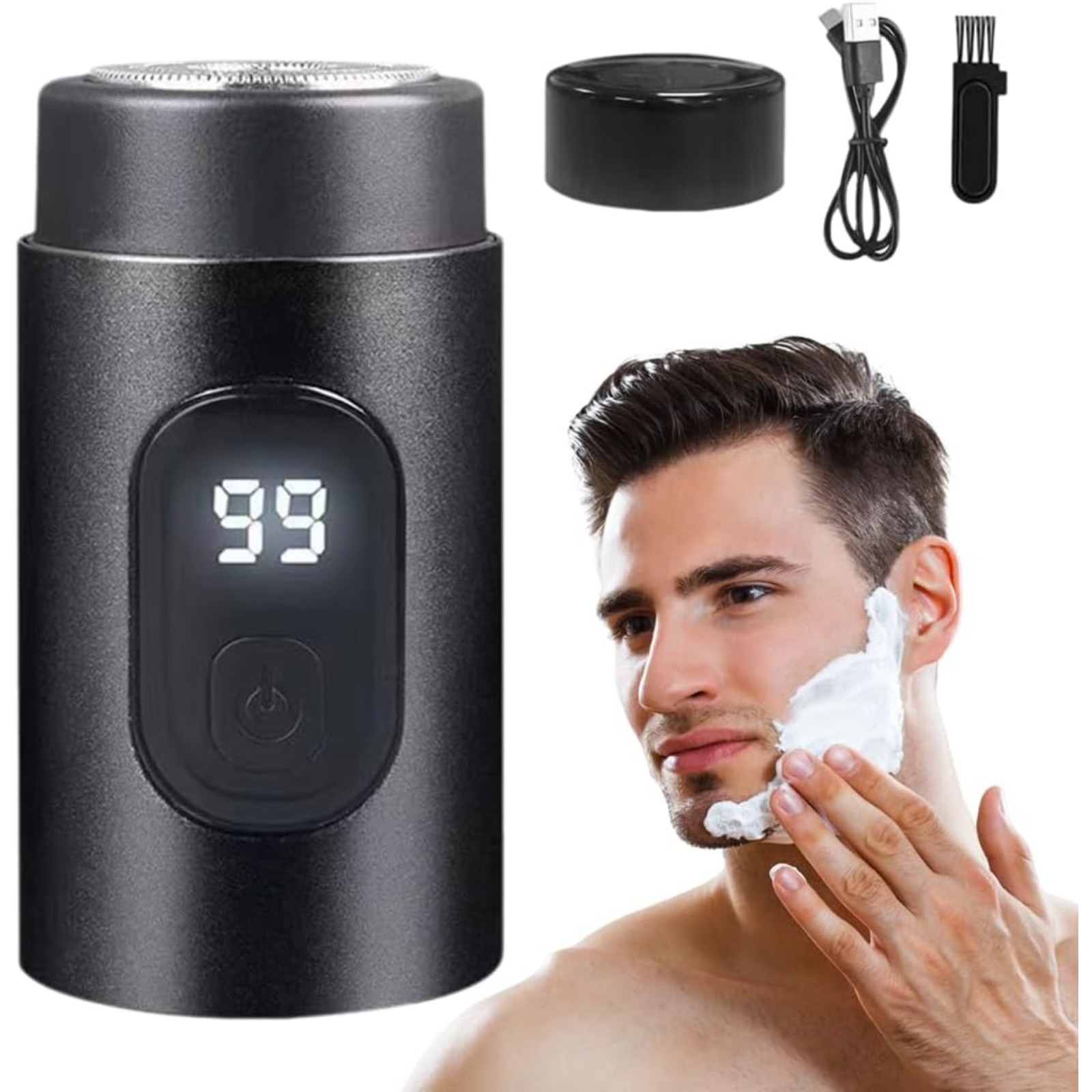 TinyGlam Newest Mini Portable Electric Shaver, 2025 Upgrade Mini ...