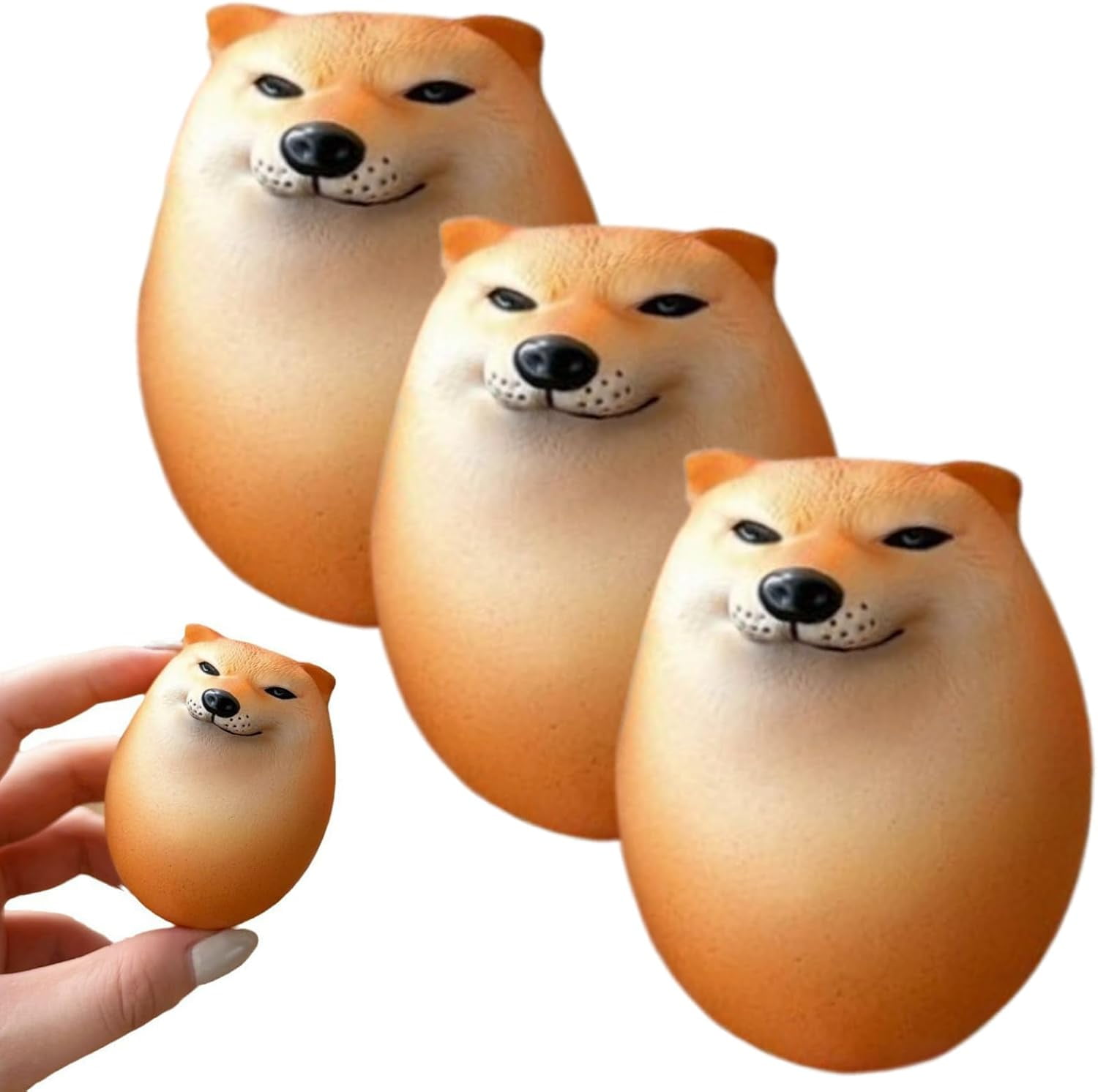 TinyGlam Shibako Dog Squishy Egg, Shibako Squishy Egg Prank Toys, Dog ...