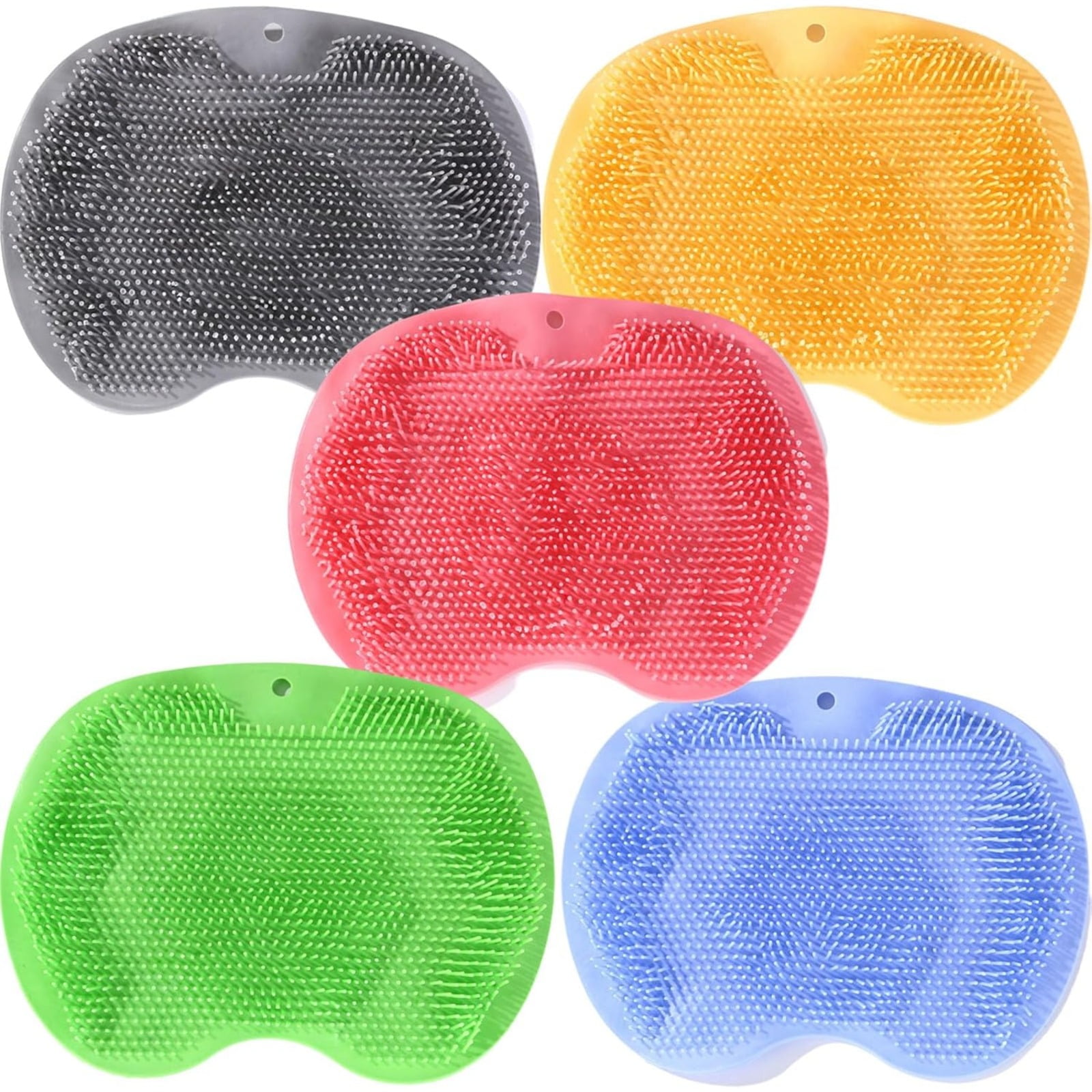 TinyGlam Shower Foot and Back Scrubber, Richbeliefy Back Scrubber ...