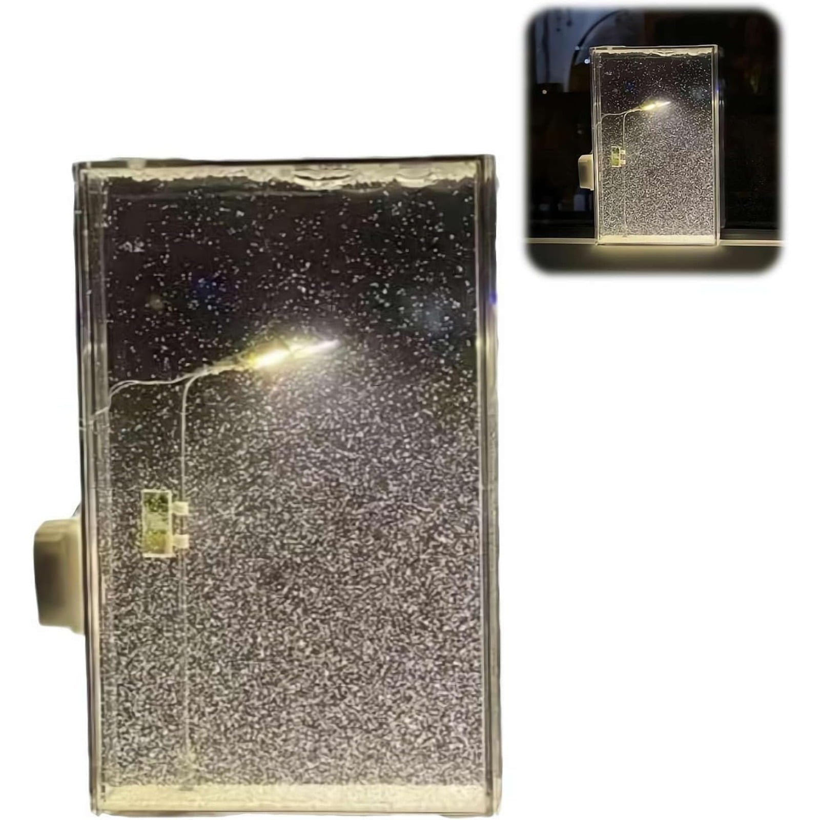 TinyGlam Street Light Snow Globe, Snowy Street Lamp, Snowy Lamp, Snow ...