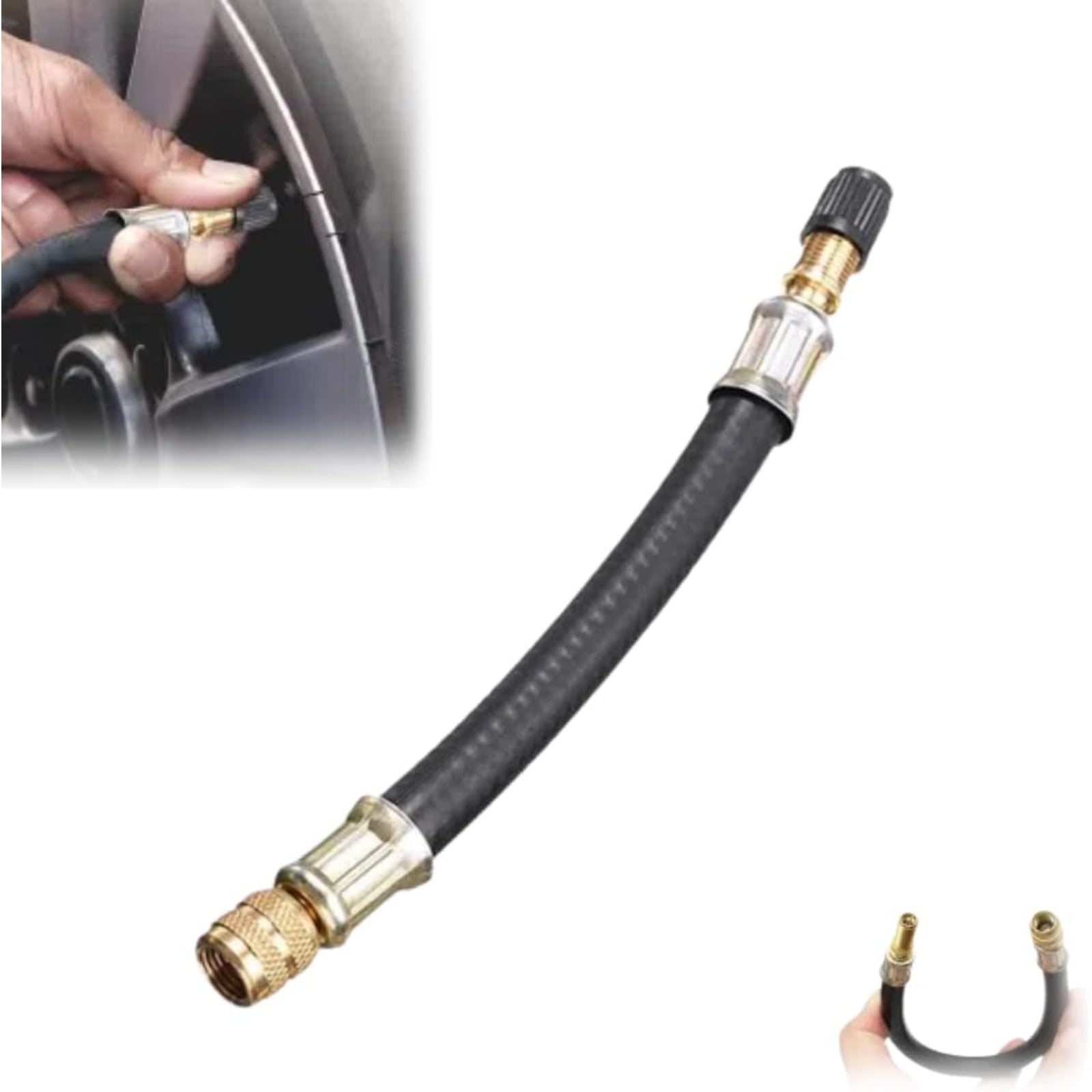 TinyGlam Universal Flexible Tire Valve Extenders 2025 New Flexible Tire ...