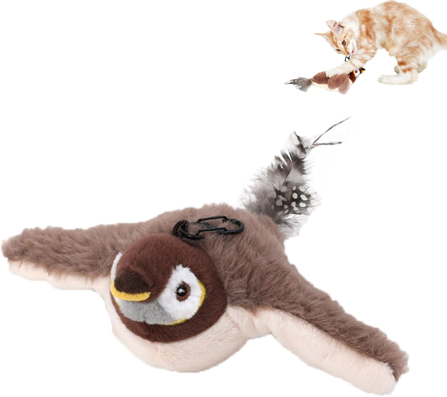 TinyGlam Viralhuntz Cat Toy, Viralhuntz Cat Toy Bird, Cat Toys Flapping ...