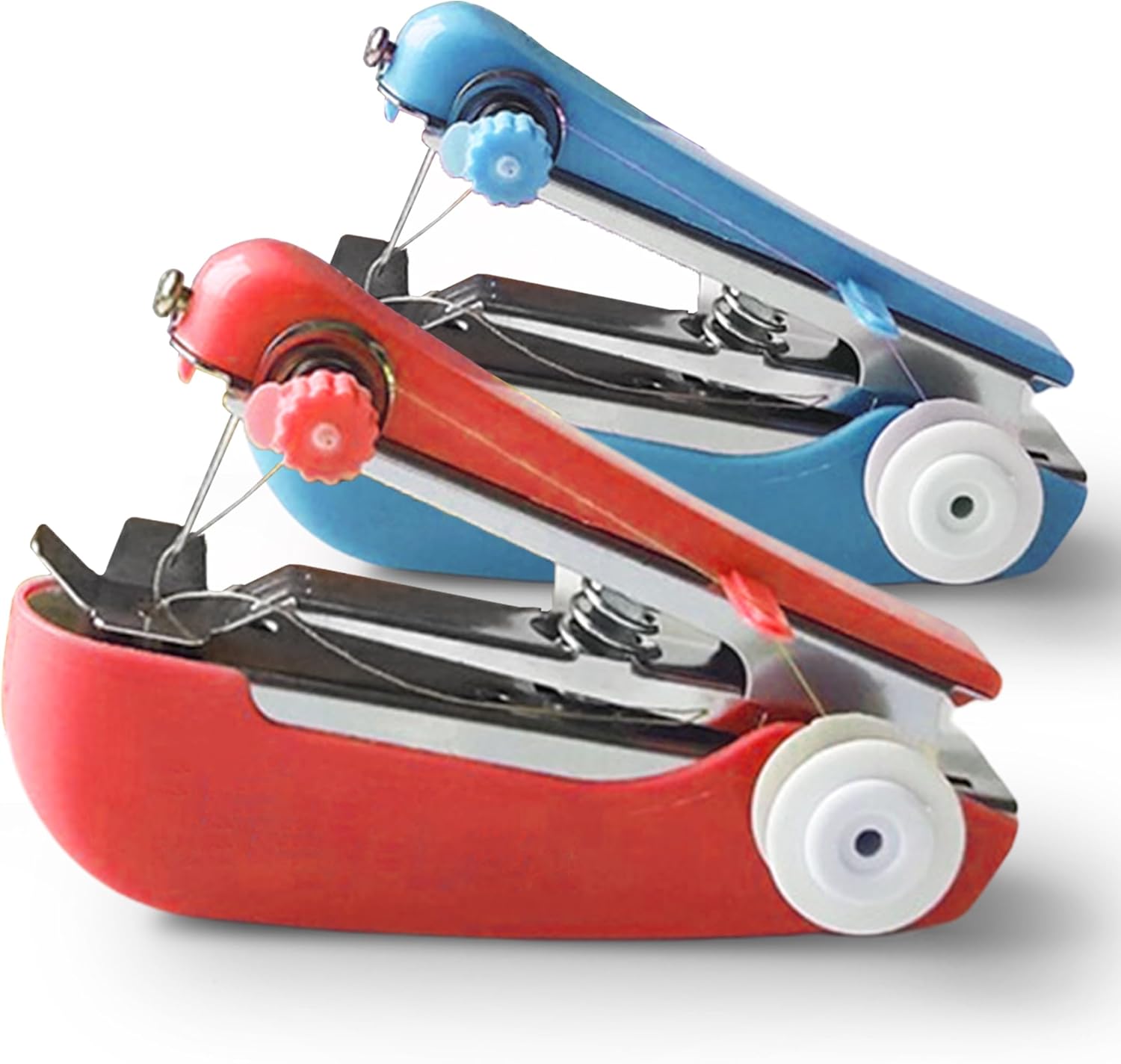 TinyTailor Sewing Machine - 2 Packs Mini Portable Sewing Tool, Handheld ...