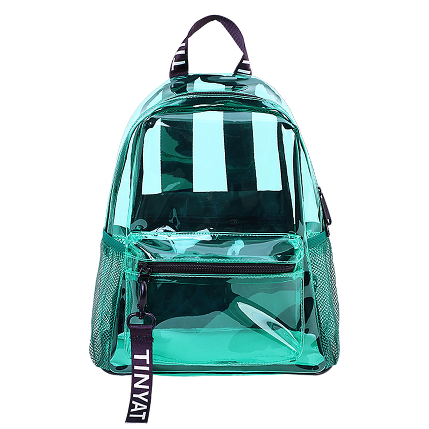Tinyat Clear Backpack Women Heavy Duty Transparent Bag PVC See Through ...