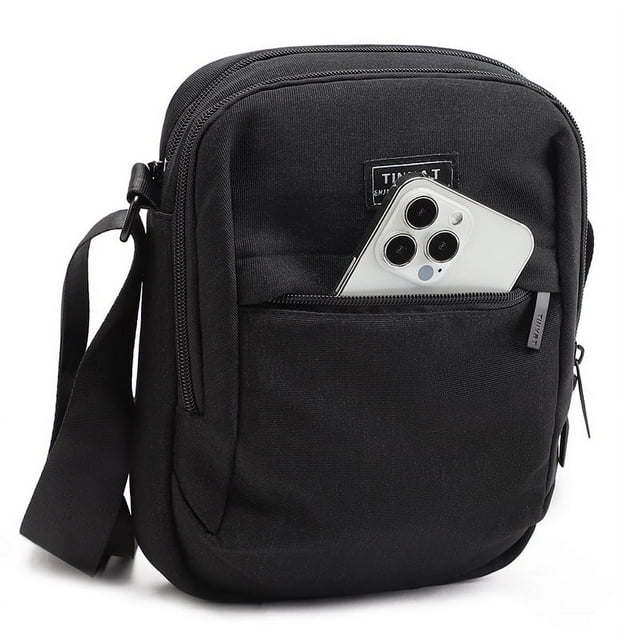 Tinyat Men Shoulder Bag 9 Pockets Sling Bags Waterproof Messenger ...