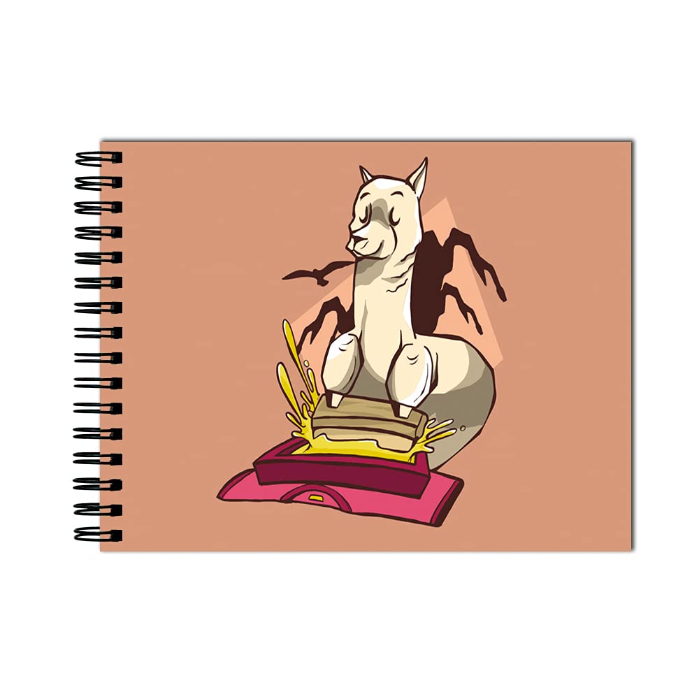 Tinywalk J Sketch Book Drawing Pad Landscape Black Sketch Book Thick ...