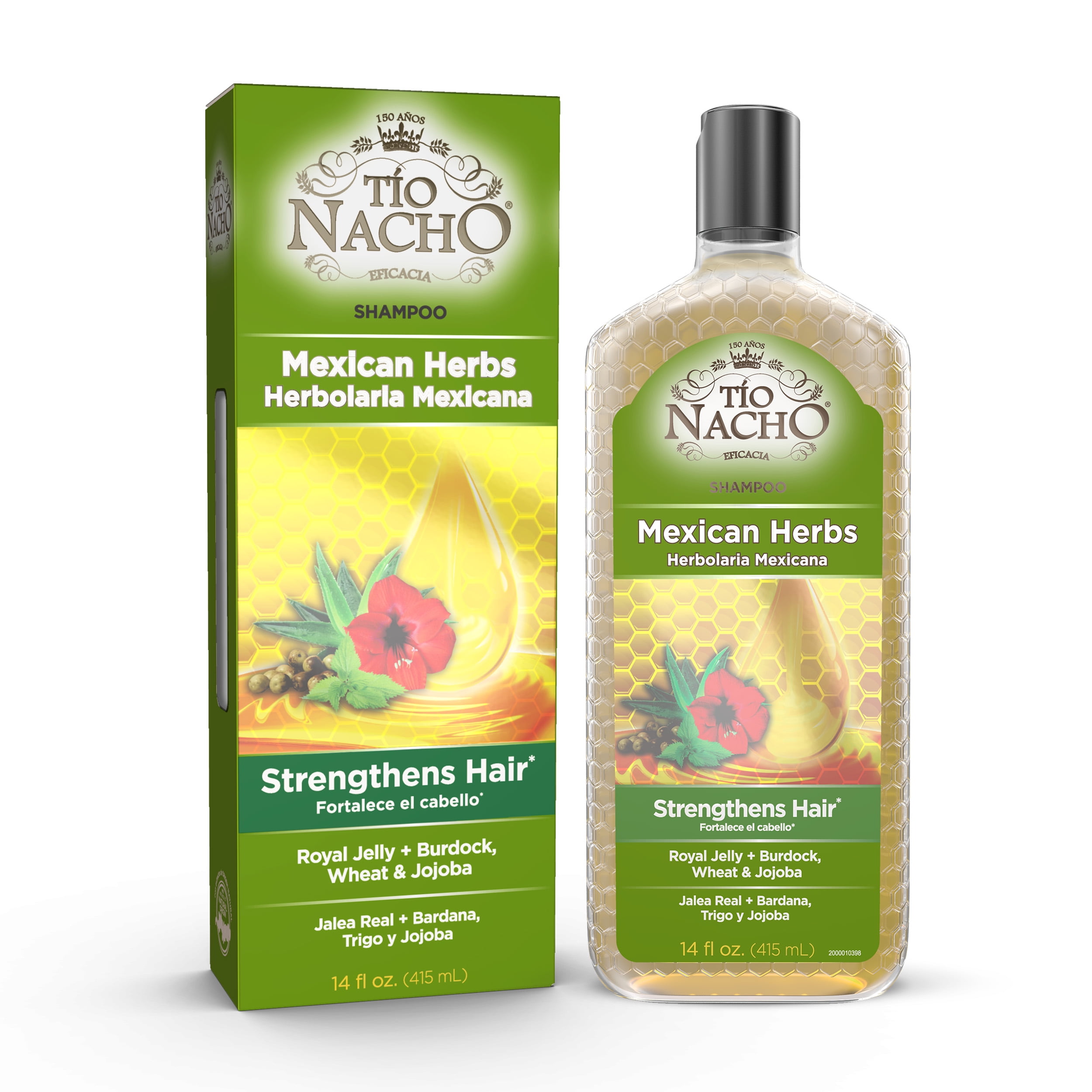 Tio Nacho Mexican Herbs All Hair Shampoo, 14 fl oz - Walmart.com