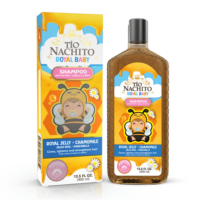 Tio Nacho Tio Nachito Royal Baby Hair and Body Shampoo with Royal Jelly ...
