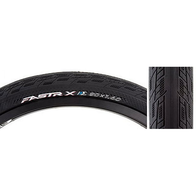 Tioga FASTR-X S-Spec Tire - 20 x 1.6, Clincher, Folding, Black, 120tpi ...