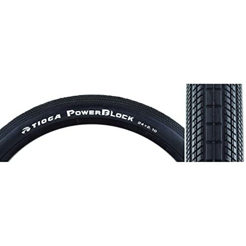 Tioga Powerblock BMX Unisex Adult BMX Tyre, Black - Walmart.com