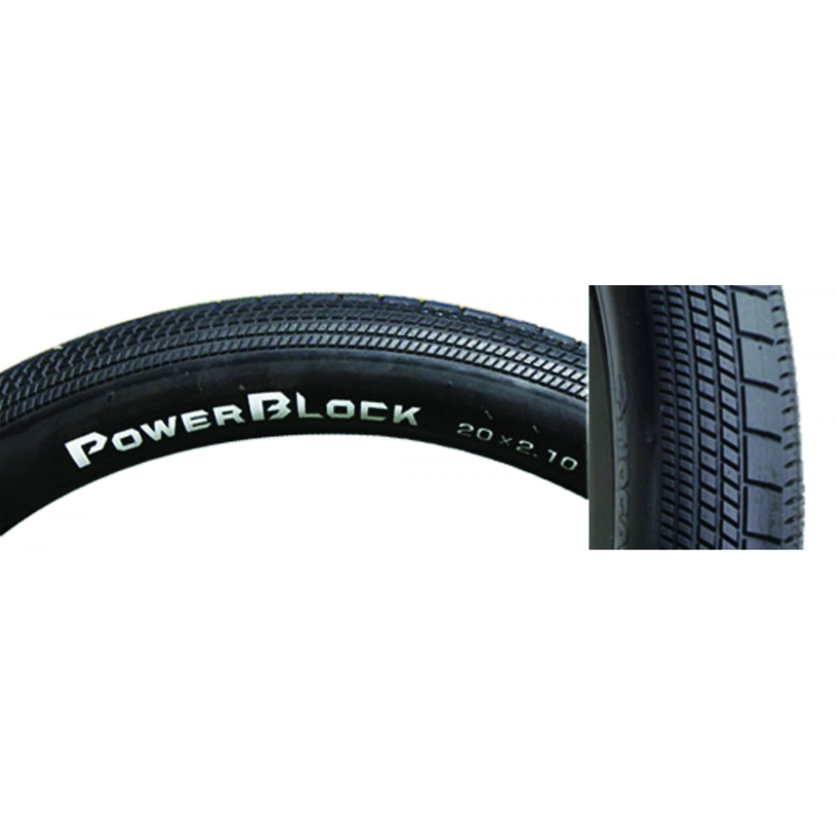 Tioga Powerblock S-Spec Tire - 20 x 1.75, Clincher, Folding, Black ...