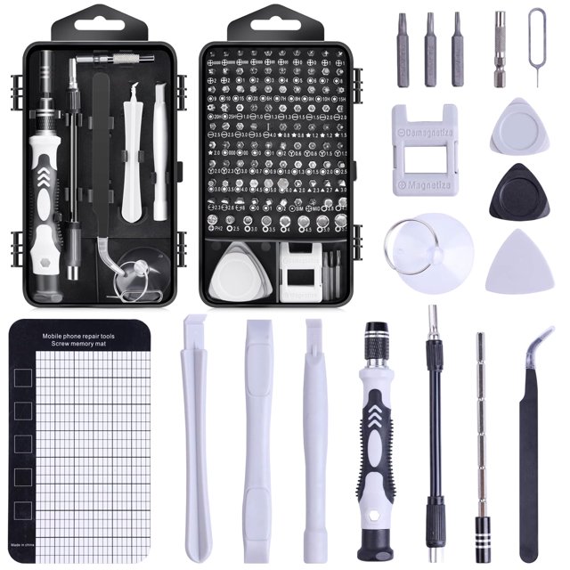 TiokMc 123-in-1 Precision Screwdriver Set for iPhone, Computer, PS4 ...