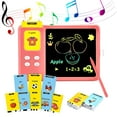 TiokMc Toddler Doodle Board for Kids, LCD Writing Tablet with 112 ...