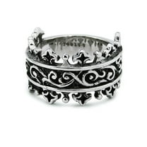 Tioneer Stainless Steel Skull Snake Biker Style Ring - Walmart.com