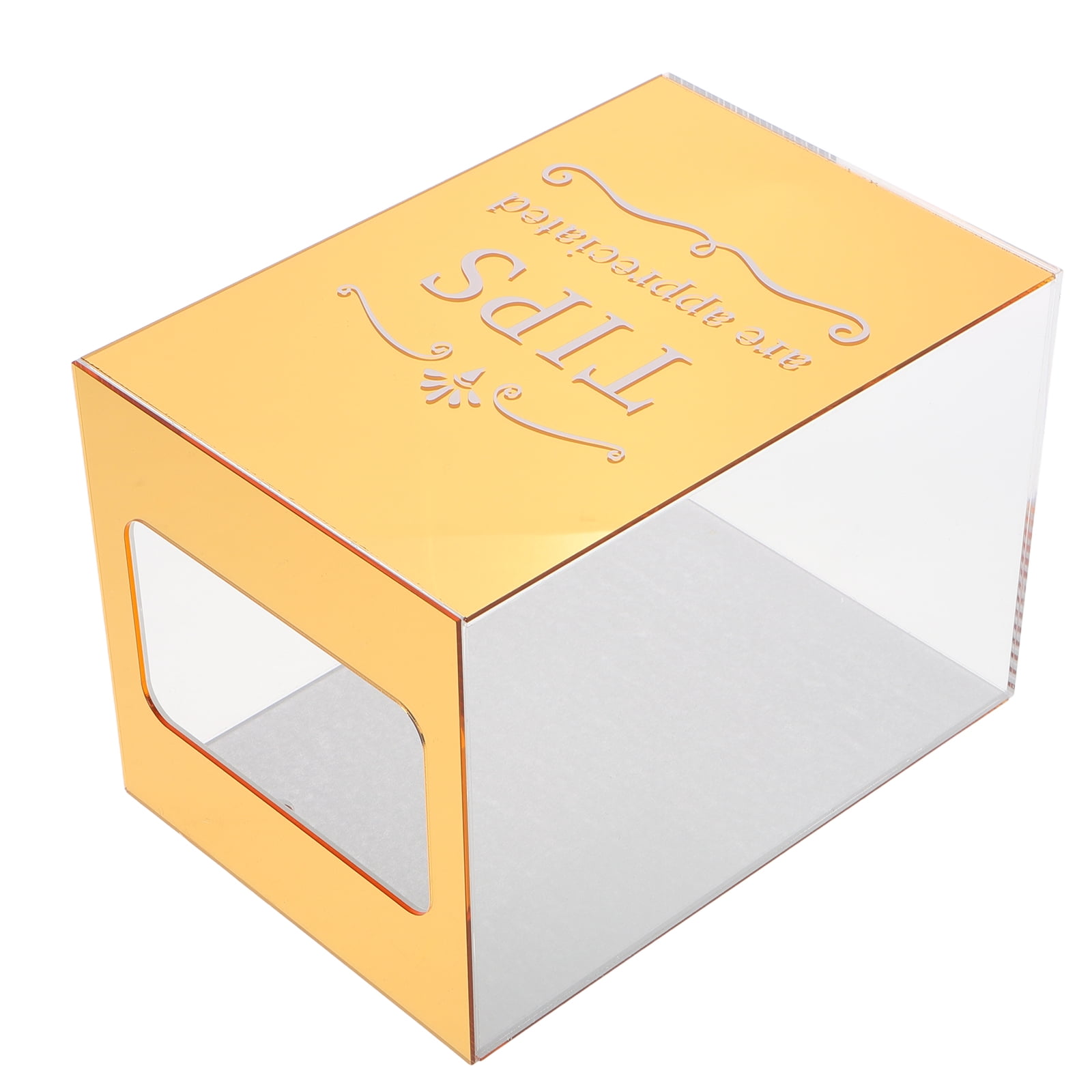 Tip Box Tip Jars for Bartender Tip Jar with Lock Donation Jars for ...