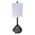 Tip 'N Roll Portable Pole Sidewalk Sign Holder - PP2 - Walmart.com