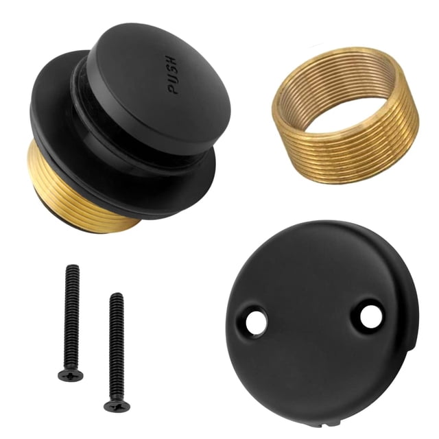 Tip Toe Bathtub Tub Drain Assembly, Conversion Kit, Trim Waste and Two ...